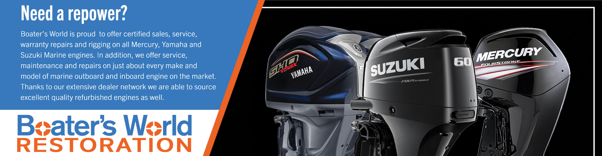 Repowers | Boater's World Marine Centers - Bradenton Florida