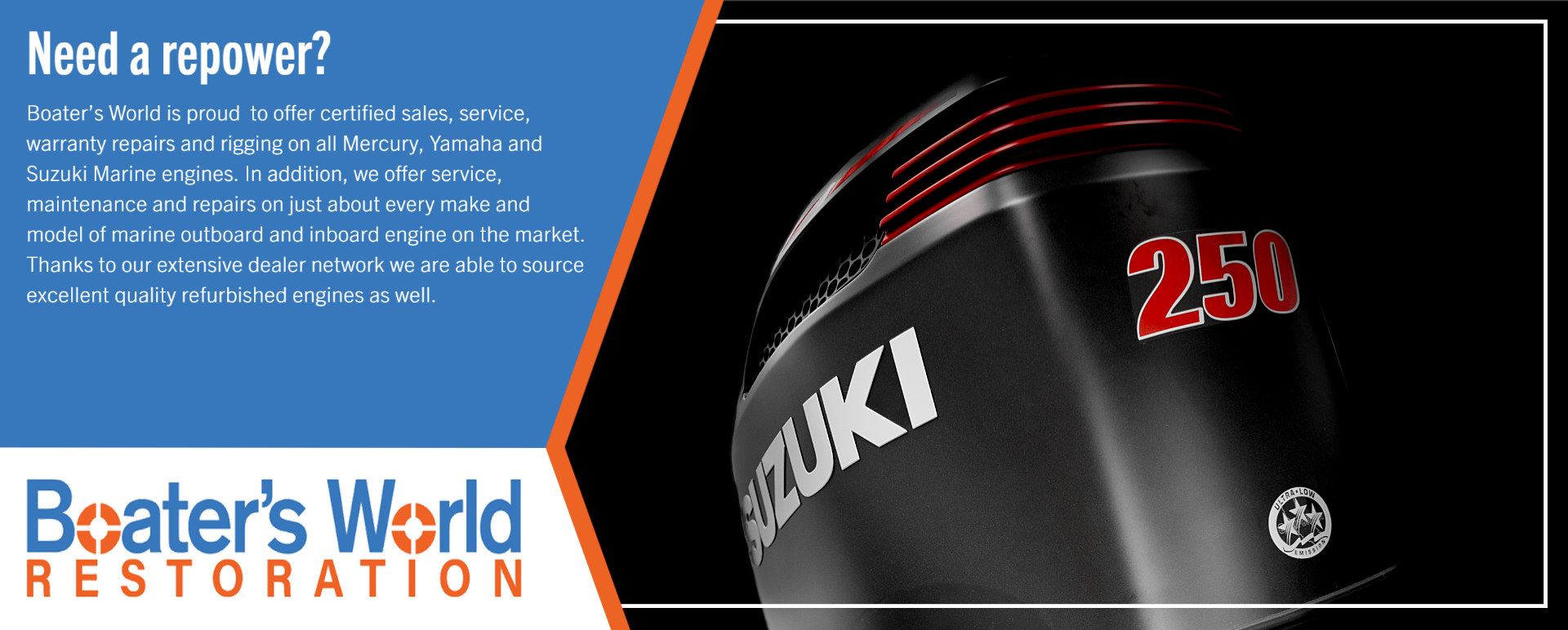 Repowers | Boater's World Marine Centers - Bradenton Florida